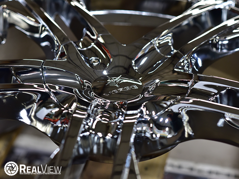 RealView of Verde Protocol V36 Chrome - 17x7 +40 - V36-773440C