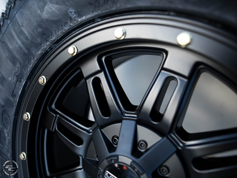 RealView of Vision Offroad Incline 400 Matte Black - 18x9 +18 - 400 ...