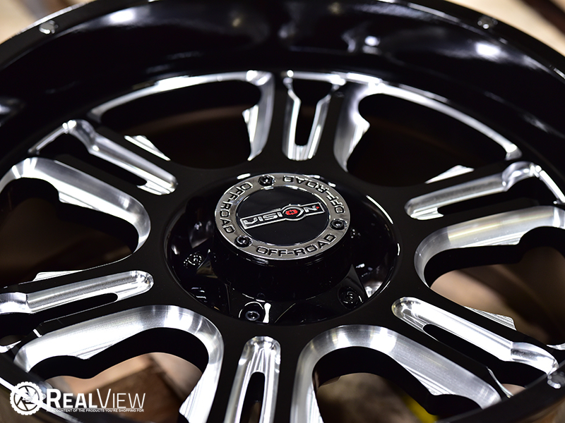 RealView of Vision Offroad Rage 397 Milled - 20x9 +12 - 397-2981MS12