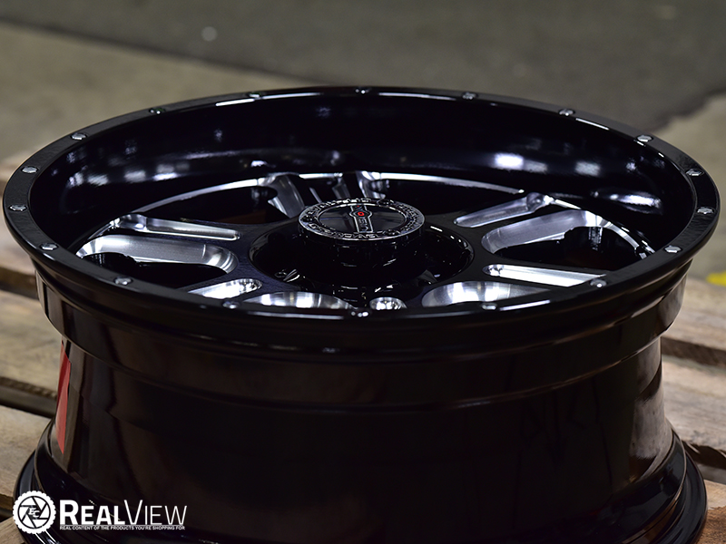 RealView of Vision Offroad Rage 397 Milled - 20x9 +12 - 397-2981MS12