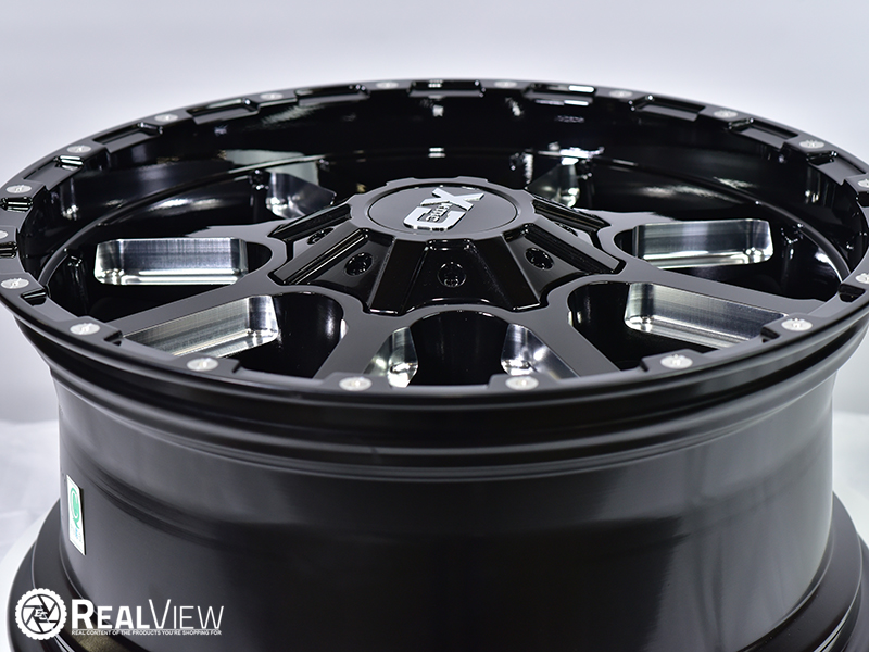 RealView of XD Series XD838 Mammoth Black - 20x9 +0 - XD83829035300