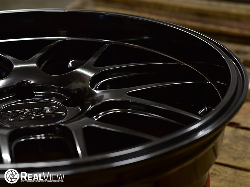 RealView of XXR 530 Flat Black - 19x8.75 +35 - 53098102