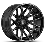 2019 Jeep Wrangler - 22x12 Dropstars Wheels 33x12.5R22 Amp Tires