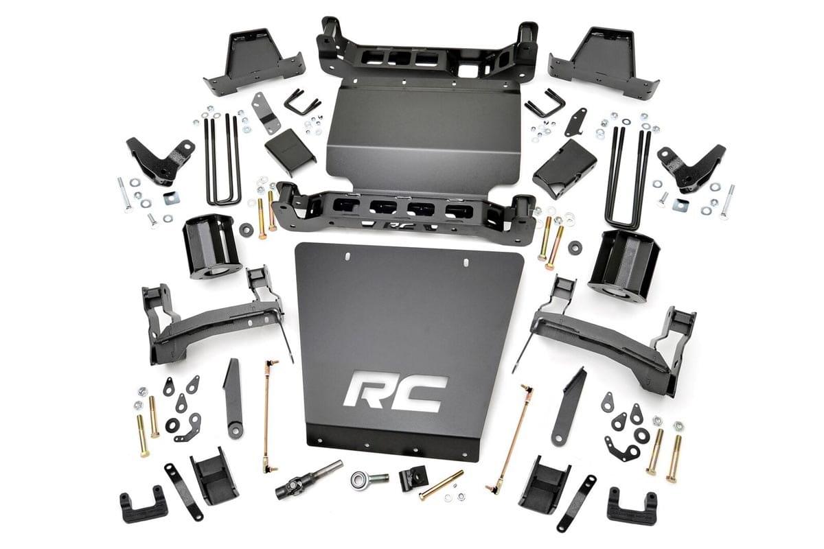 Rough Country 7-inch Denali Magneride Suspension Lift Kit (Factory Cast ...