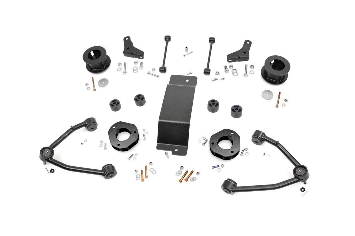 Rough Country 3.5-inch Suspension Lift Kit (Factory Aluminum Knuckles)