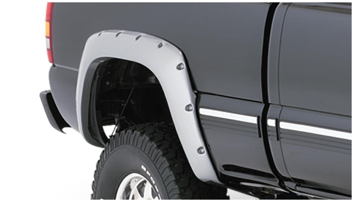 Cut-Out Fender Flare (Rear Pair) OE Matte Black