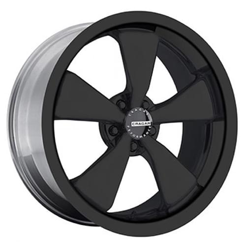 Cragar Modern Muscle 617 Black Wheels 5x120 - 20x8.5 +28 - 617B-08520J28