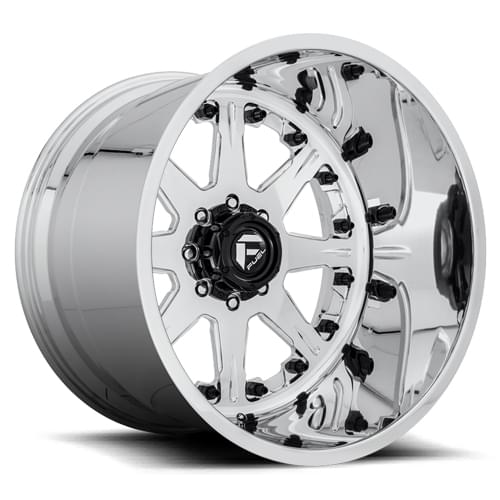 Fuel Forged FF25 Polished Wheels 8x6.5 - 22x10 -25 - DF2522008D45