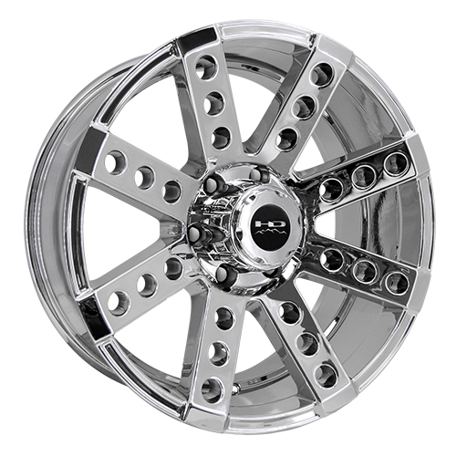 HD Offroad Buckshot PVD Chrome Wheels 6x5.5 - 20x9 +0 - BS32090830V2