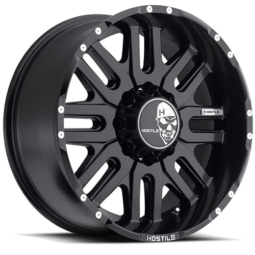 Hostile Zombie H104 8 Lug Asphalt Wheels 8x170 - 20x12 -44 - H104 ...