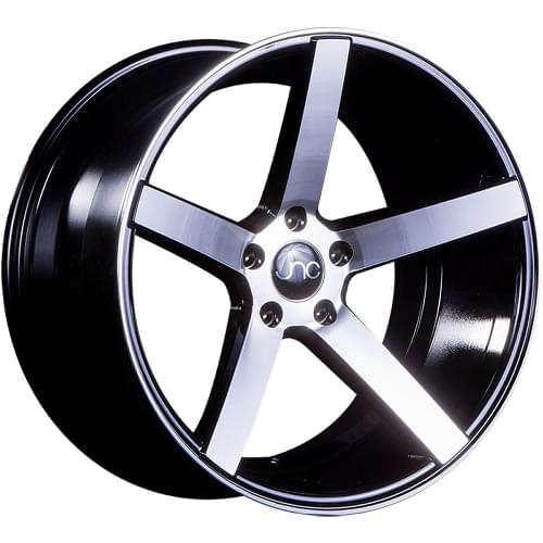 RealView of JNC JNC026 Black Machined Face - 18x9 +32 - 30376794700