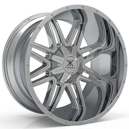 Karma K21 Chrome Wheels 6x135 - 20x12 -44 - K21-201265-44CH