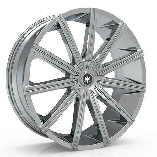 Karma K2 Chrome Wheels 5x4.5 - 20x8.5 +35 - K2-208545+35CH