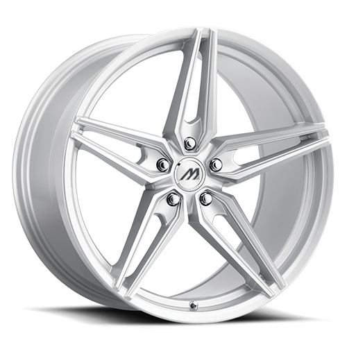 Mach Forged MF.2 Arctic Silver With Machined Face Wheels 5x112 - 20x10 ...
