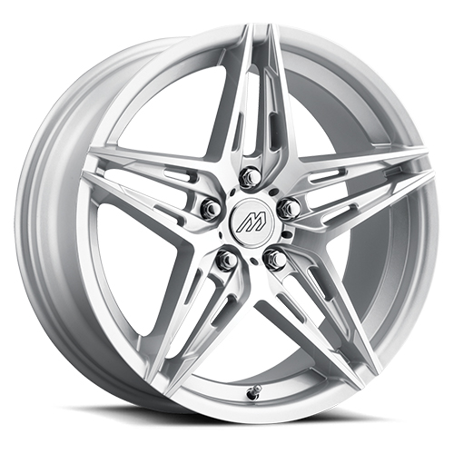 Mach Performance MP.56 Arctic Silver With Machined Face Wheels 5x100 ...