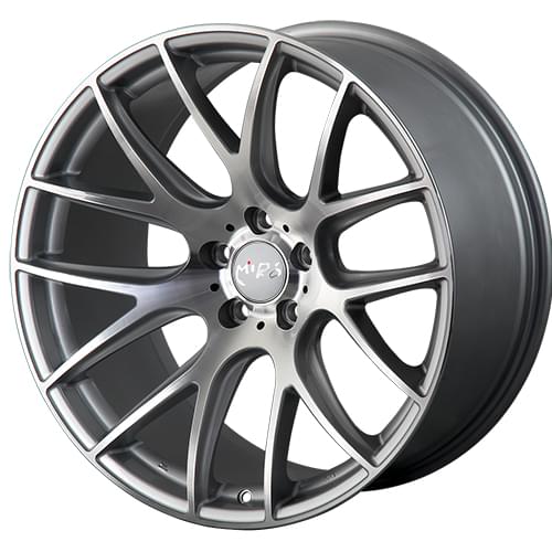 Miro 111 Silver Machined Wheels 5x100 - 18x8.5 +35 - W111.815111