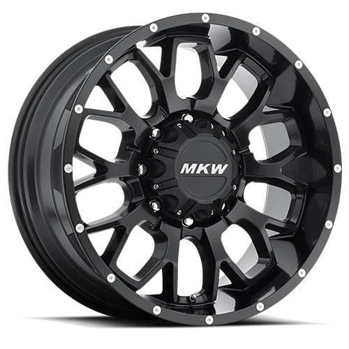RealView of MKW Offroad M95 Satin Black - 18x9 +10 - M95-1890818010BB