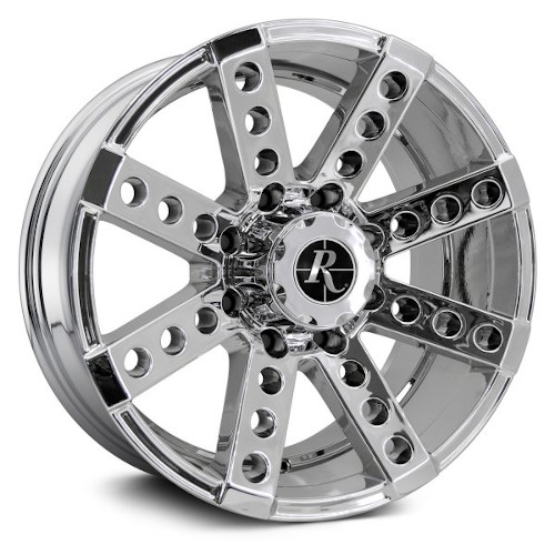 Remington Buckshot PVD Chrome Wheels 8x170 - 22x11 -44 - BS221185-44V2