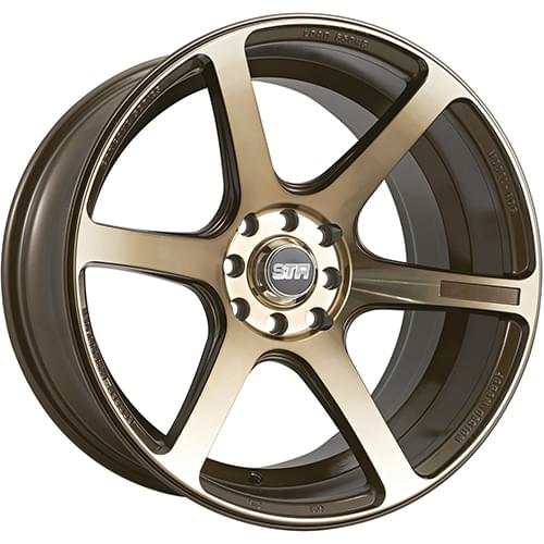 STR STR521 Titanium Wheels 5x100 - 17x9 +20 - STR521TN-7903120
