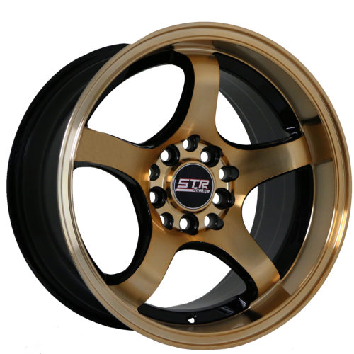 STR STR706 Copper Wheels 5x100 - 15x8 +25 - STR706BCP-5803125