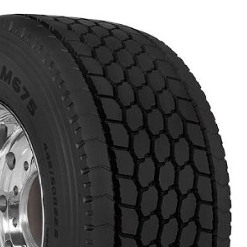 Toyo M675 Super Single Drive Tires - 445/50R22.5 - 500460