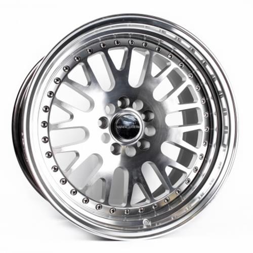 Varrstoen ES7 Silver Wheels 5x4.5 - 18x9.5 +22 - VTES7R-4722HFL