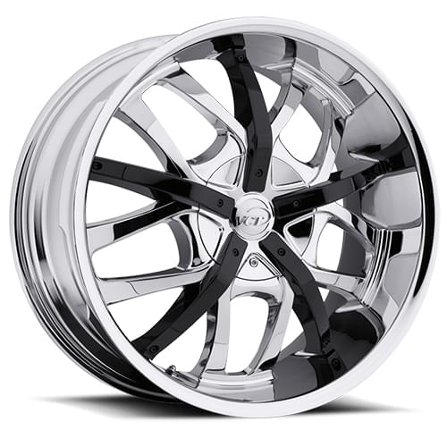 VCT Romano V67 Chrome Wheels 5x4.25 - 18x7.5 +40 - V67-18751051081143+40