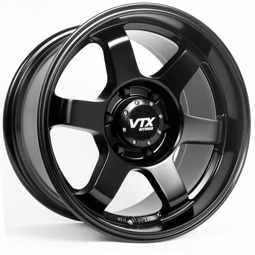 VTX Offroad Terra Black Wheels 6x5.5 - 16x8 -12 - VTXTR-2412MJB