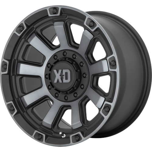 XD Series XD852 Gauntlet Black W Gray Tint Wheels 6x135 - 17x9 +0 - XD85279067400