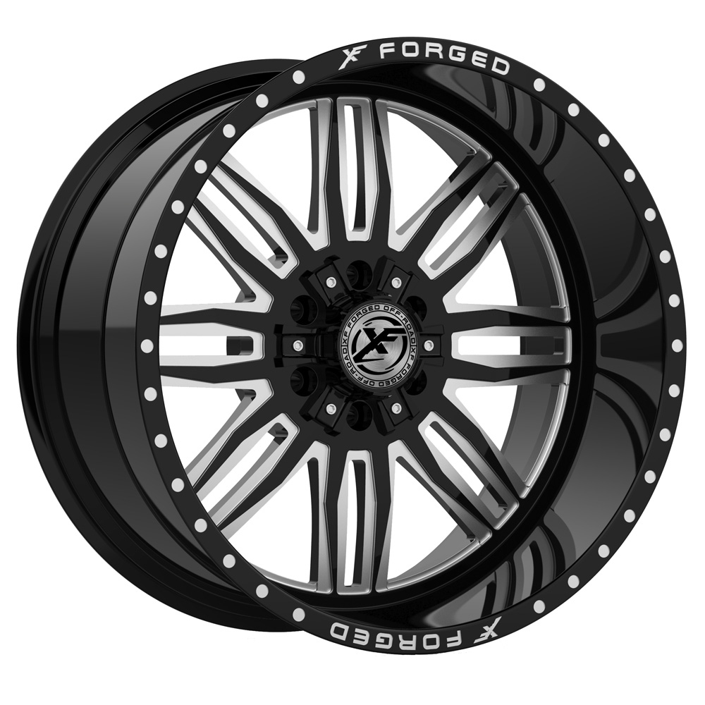 XF Forged XFX-303 Black Milled Wheels 6x135 - 18x10 -12 - XFX ...