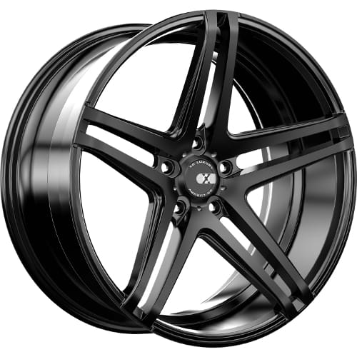 XO Luxury Caracas Black Wheels 5x112 - 20x8.5 +32 - 2085XCA325112M66