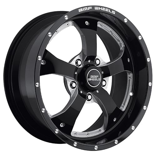 BMF Novakane 5 - Death Metal Wheels 5x4.5 - 17x9 -12 - 461B-790511412