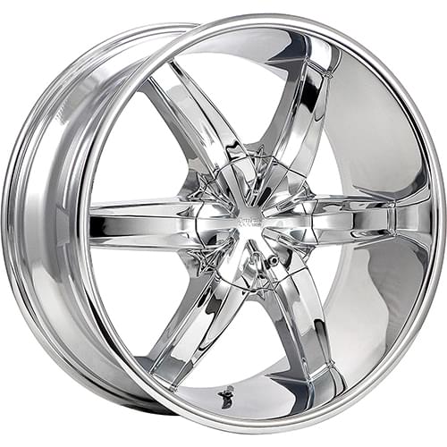 Cruiser Alloy Flash 909 Chrome Wheels 6x135 - 20x9 +25 - 909C-2906825