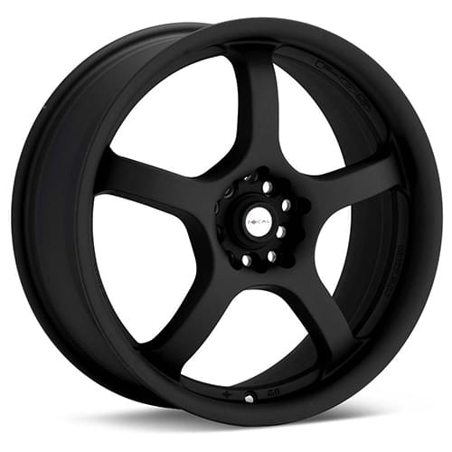 Focal F-05 166 Matte Black Wheels 4x100 - 17x7.5 +42 - 166-7701B
