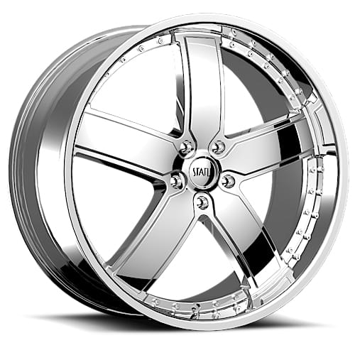 Status Take Over S830 Chrome Wheels 5x5 - 24x9.5 +18 - 2495STK185127C78