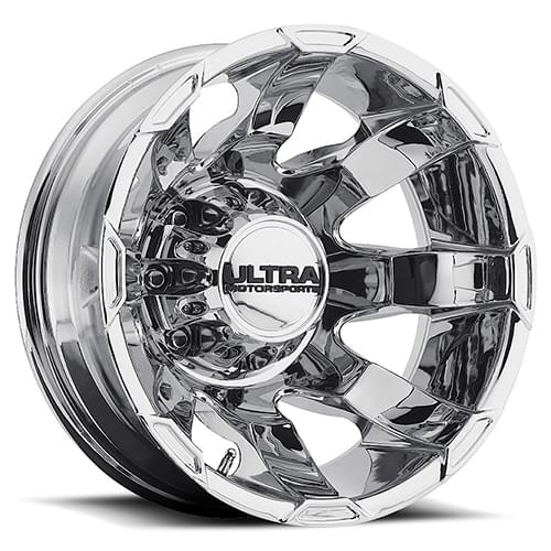 Ultra 025 Phantom Dually Chrome Wheels 8x6.5 - 17x6.5 -140 - 025-7681RC