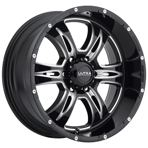 Ultra Predator II 249 Black Wheels 6x135 - 20x9 +18 - 249-2963BM+18