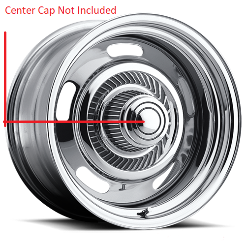 Vision Rally VI57 Chrome Wheels 5x4.5 - 15x6 +12 - 57-5604