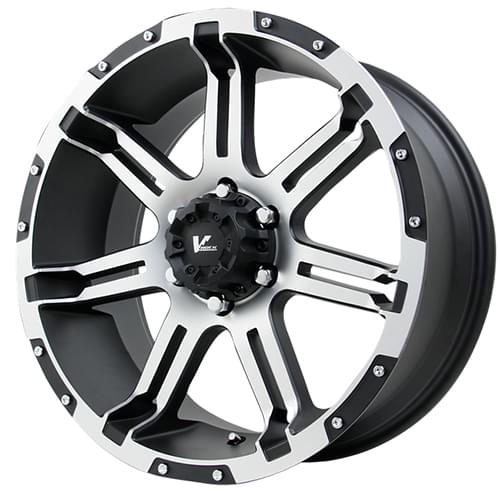 VRock Overdrive VR1 Machined Wheels 6x5.5 - 18x9 +0 - VR1-89580B