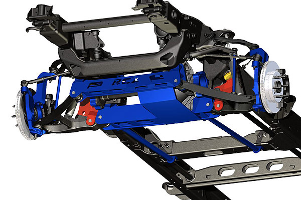 Rough Country 4-inch Non-Torsion Drop Suspension Lift Kit